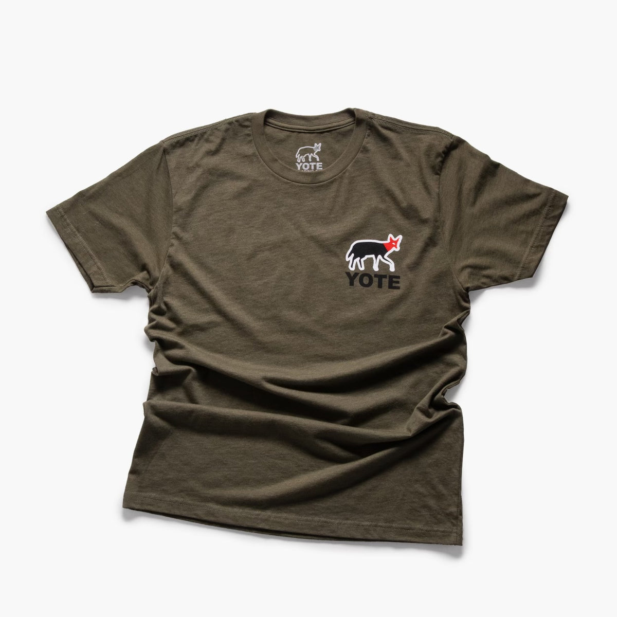 "YOTE" Tee - Military Green – YOTE Trading Co.